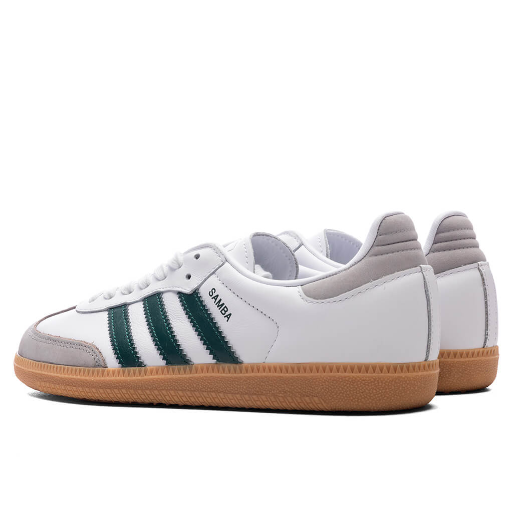 Women's Samba OG - Cloud White/Core Green/Grey Two – Feature