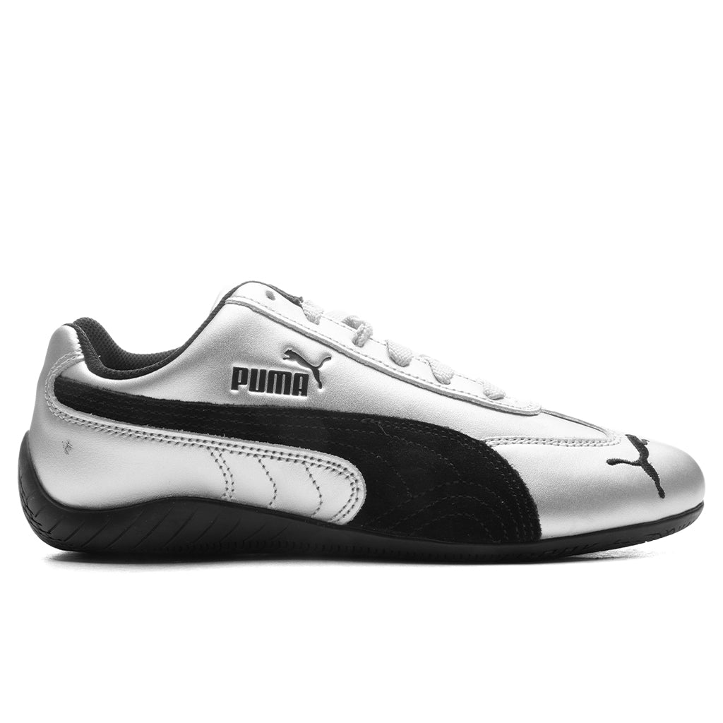 Women's Speedcat Metallic - Silver/Black – Feature