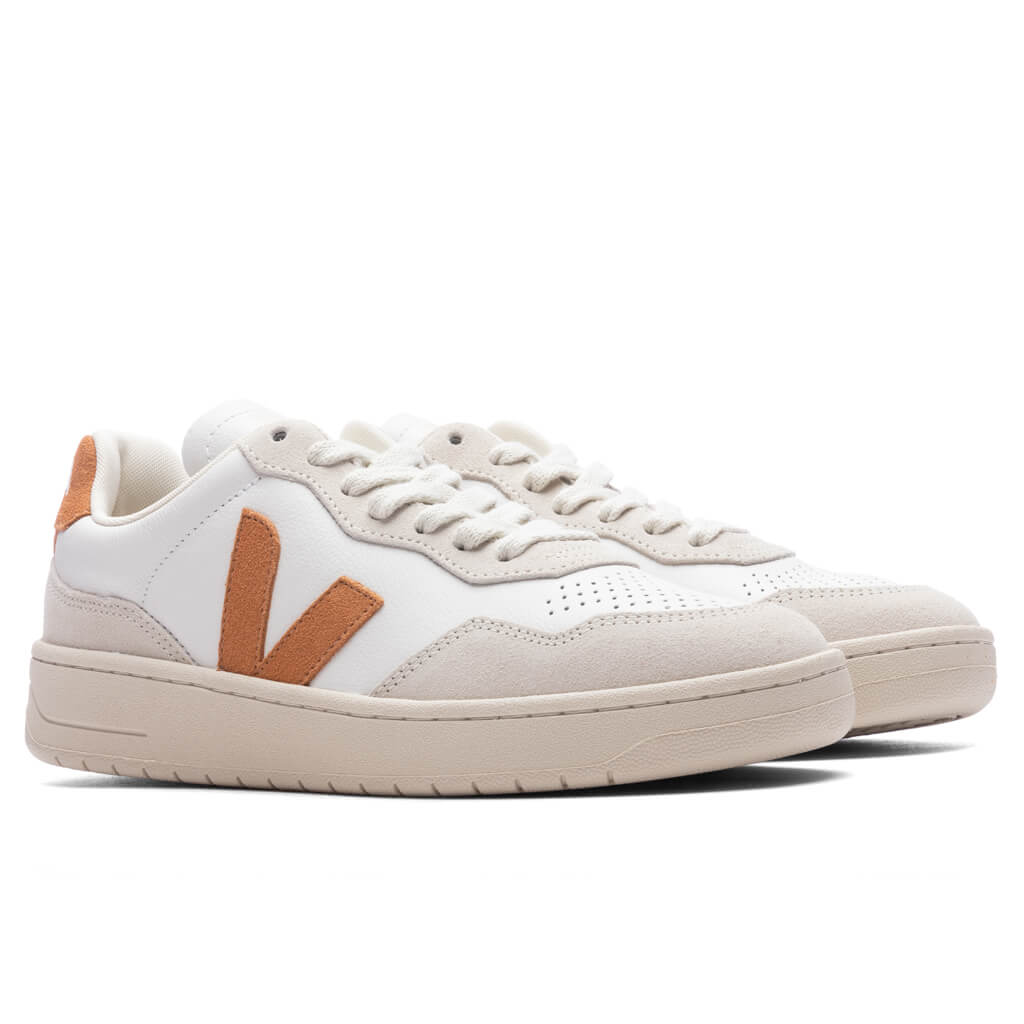 Women's V-90 O.T. Leather - Extra White/Umber – Feature