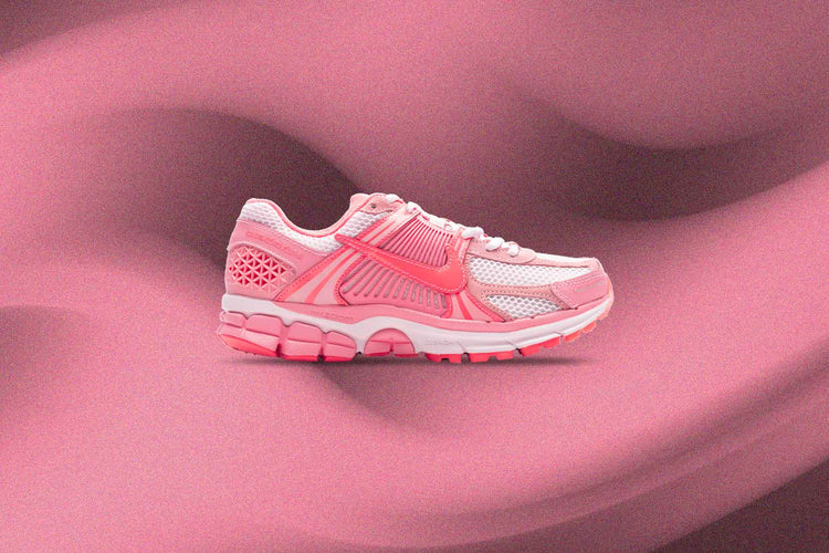 Women's Zoom Vomero 5 - Pink Foam/Hot Punch/Pink Foam – Feature