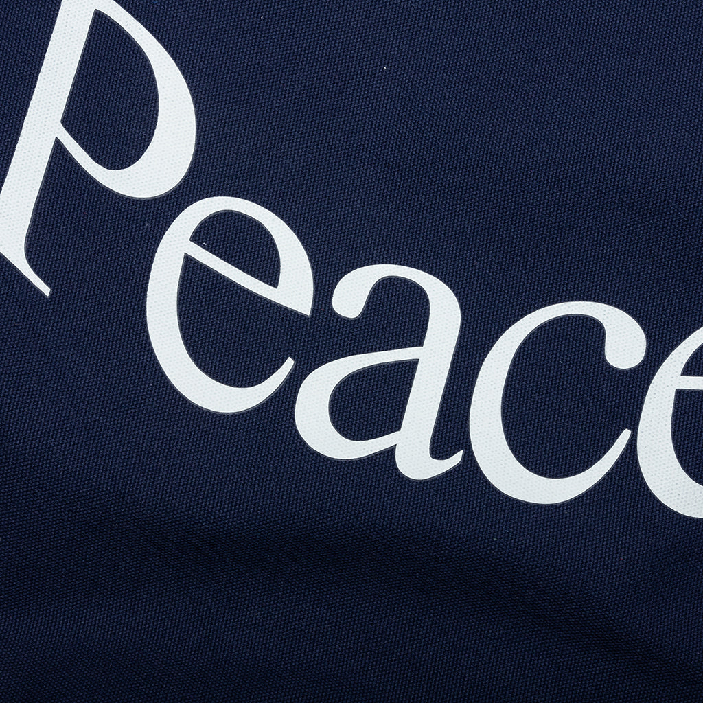 Wordmark Tote Bag - Navy – Feature