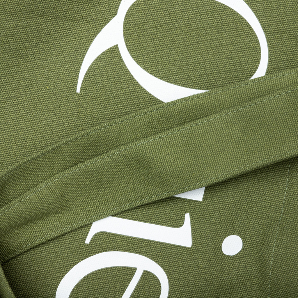 Wordmark Tote Bag - Olive – Feature
