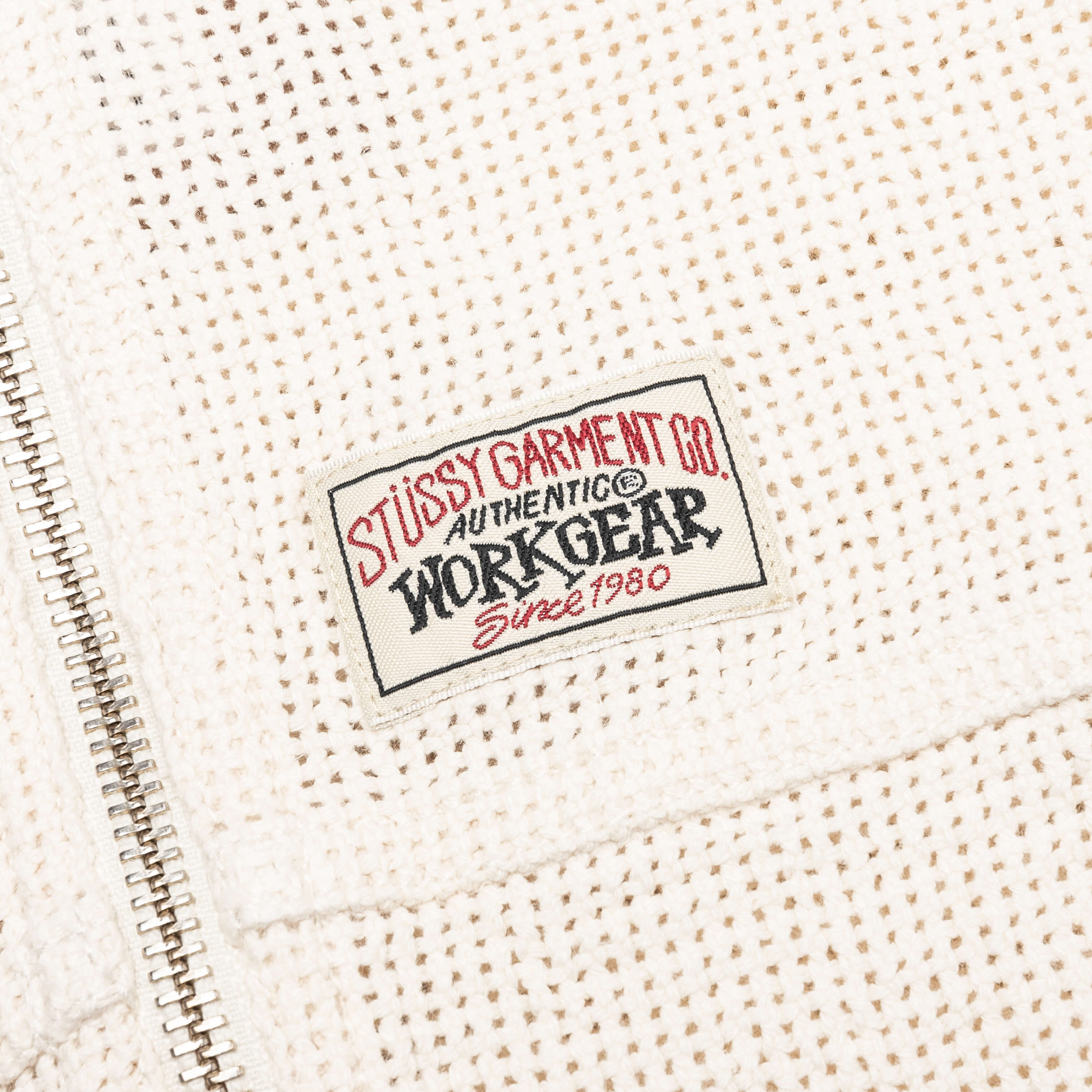 Work Jacket Cotton Mesh - Bone – Feature