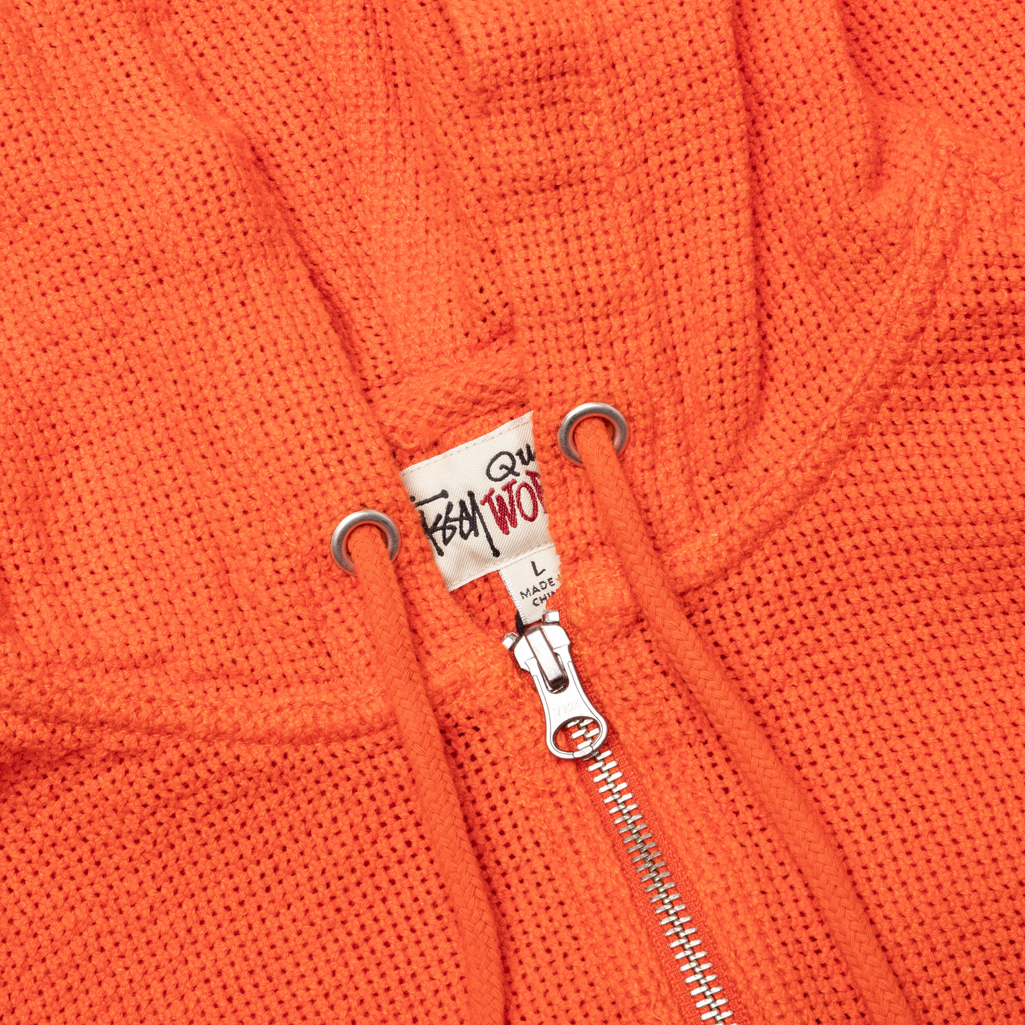 Work Jacket Cotton Mesh - Red Orange – Feature