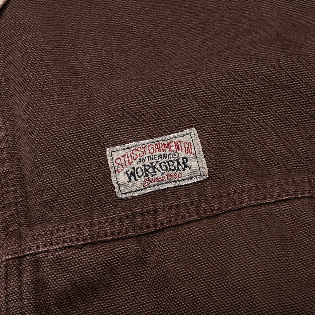 Work jacket Unlined Canvas - Brown – Feature