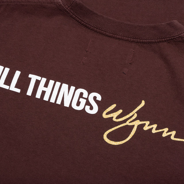 Feature x Wynn Logo Lock Up Tee - Huckleberry