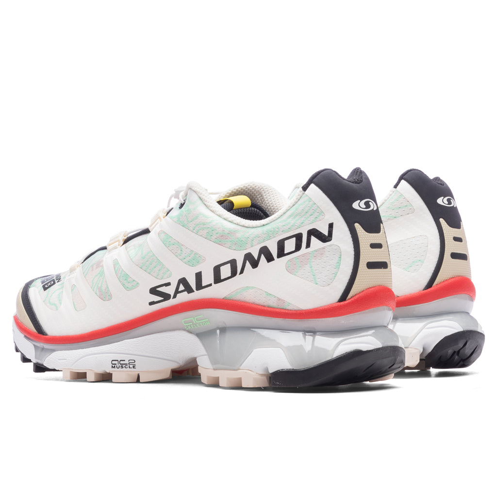 XT-4 OG Topography - Vanilla/White/Poppy Red – Feature