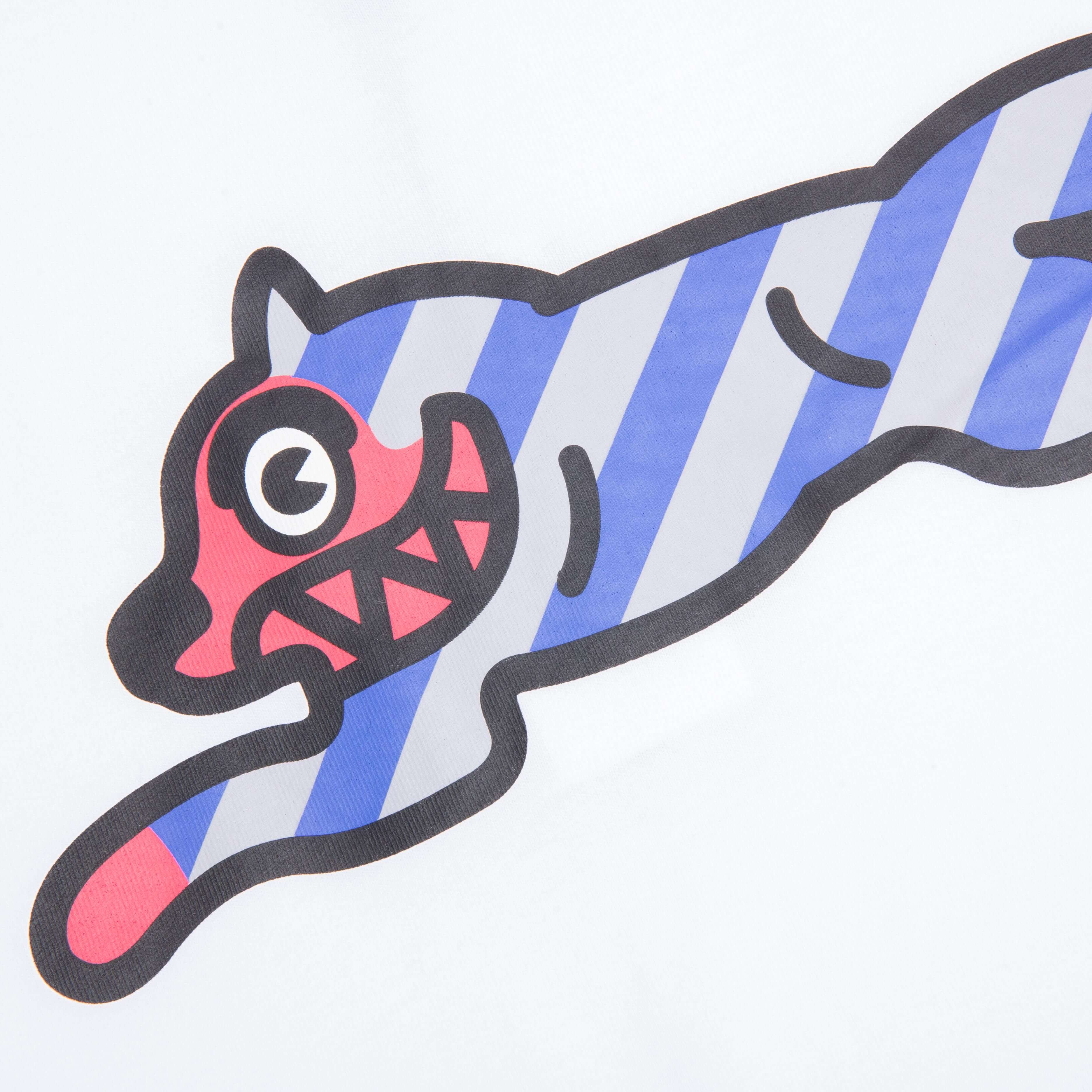 Yikes Stripes S/S Tee - White – Feature