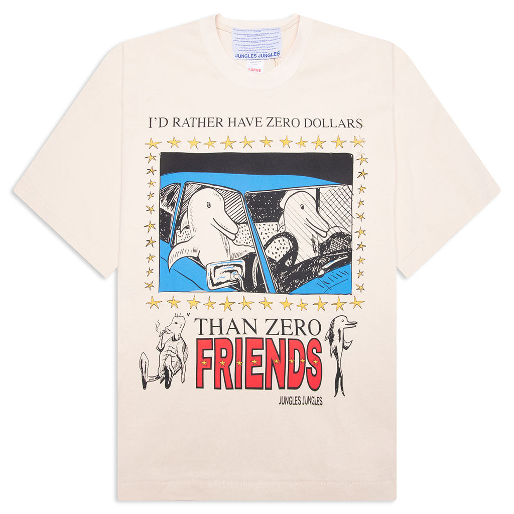 Zero Dollars Tee - Birch – Feature