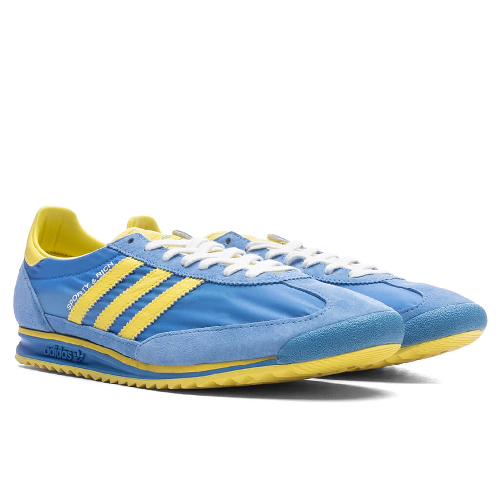 Adidas x Sporty & Rich SL72 Women's - Real Blue/Light Yellow/White ...