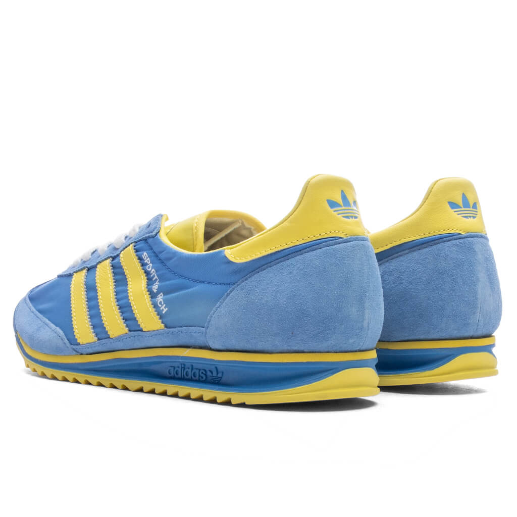 Adidas x Sporty & Rich SL72 Women's - Real Blue/Light Yellow/White ...