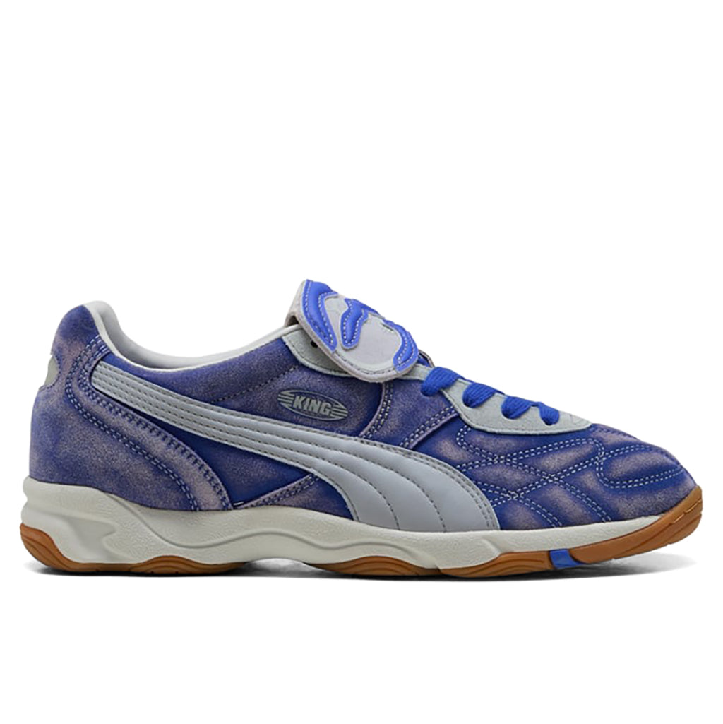 Puma x KidSuper King Indoor - Dart Blue/Grey Fog – Feature