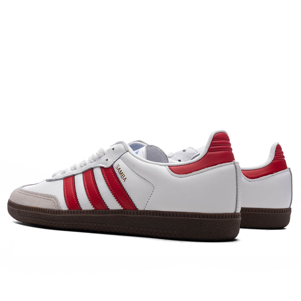 Samba OG - Cloud White/Better Scarlet/Gum – Feature