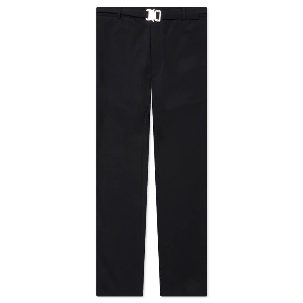 Metal Buckle Suit Pant - Black – Feature