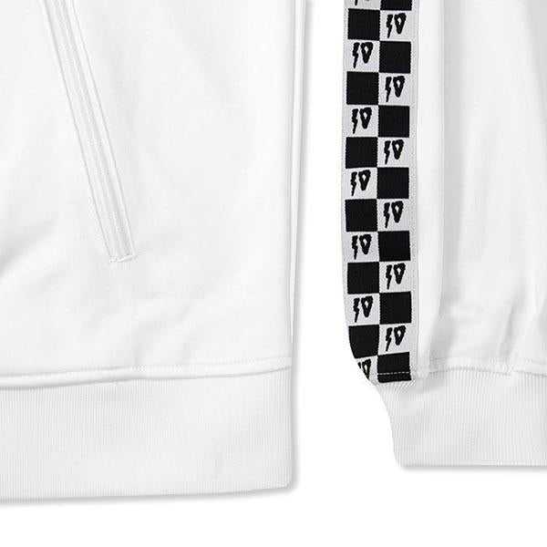 Checkered Flag Track Jacket - White – Feature