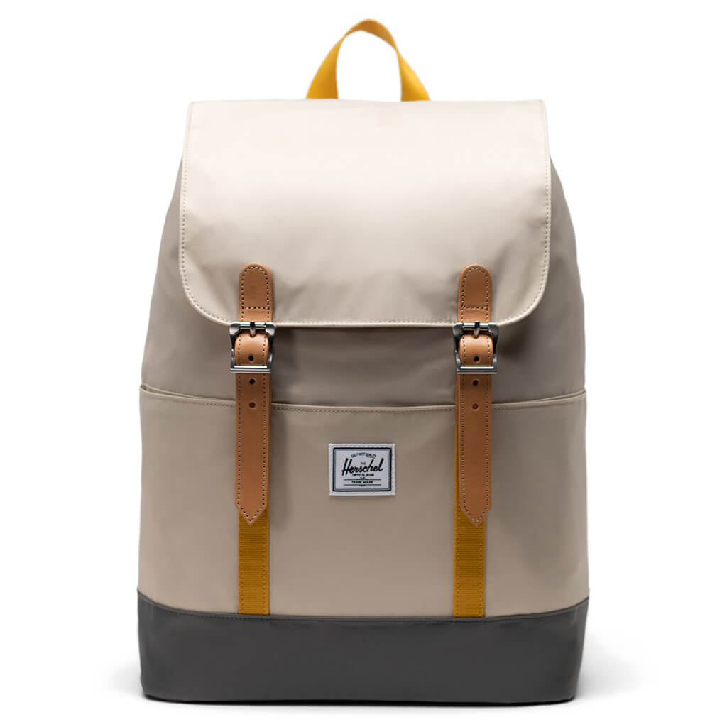 Retreat Small Backpack - Pelican/Gargoyle/Harvest Gold – Feature