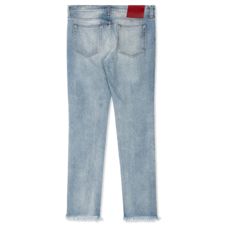 4 Pocket Denim Pant - Light Indigo – Feature