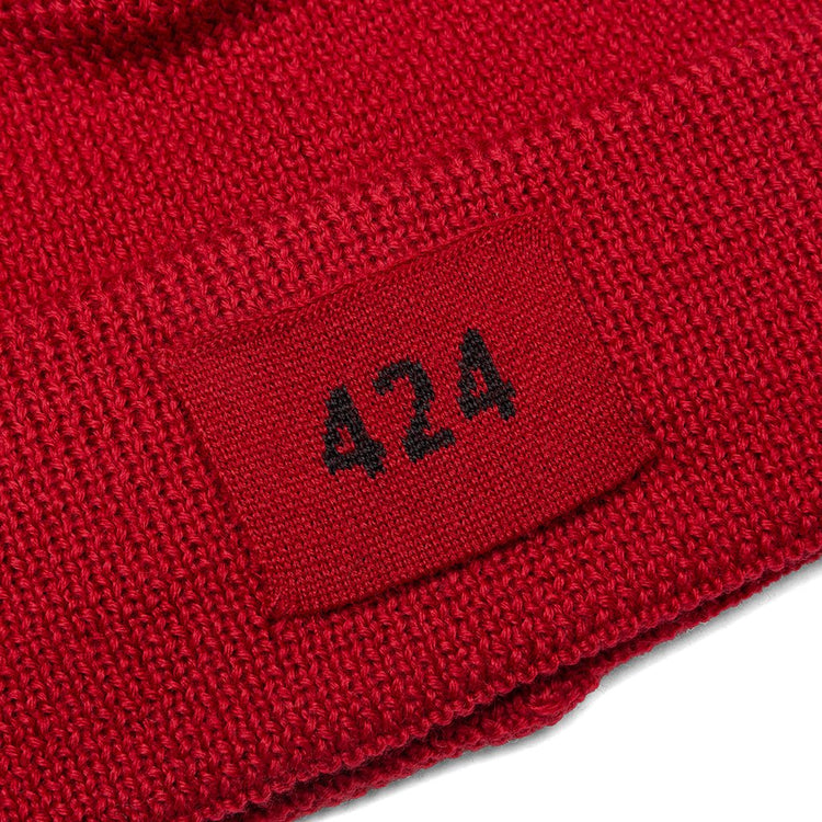 Ribbed Hat - Red – Feature
