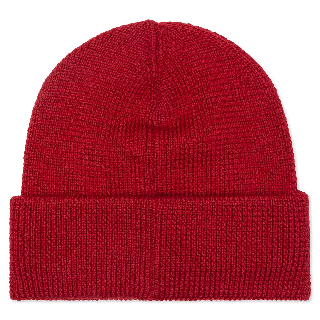 Ribbed Hat - Red – Feature