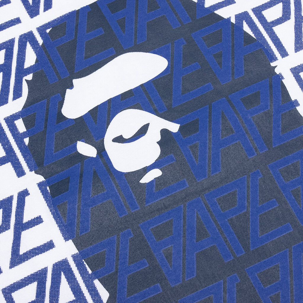 Bape Logo Monogram Tee - White – Feature