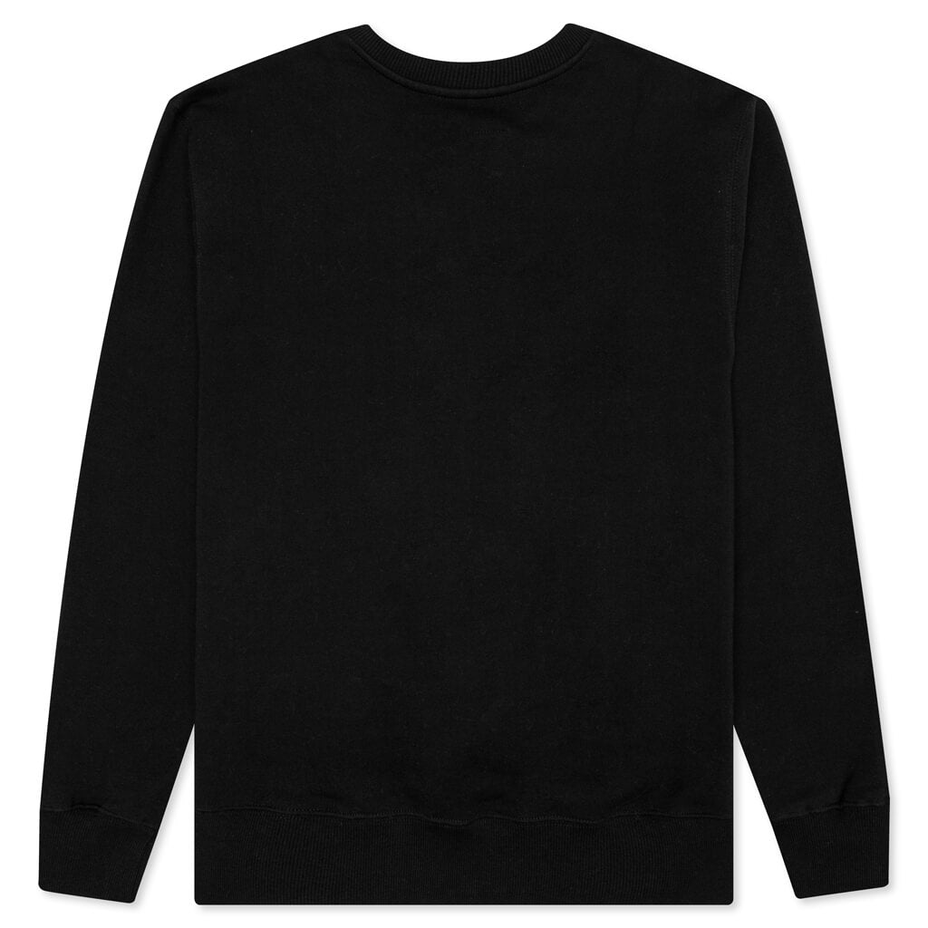 Essential Logo Crewneck - Black – Feature