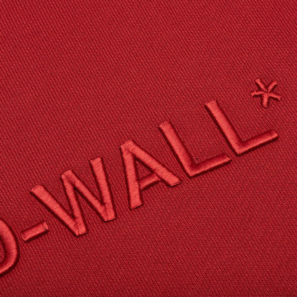Logo Sweatshirt - Deep Red – Feature