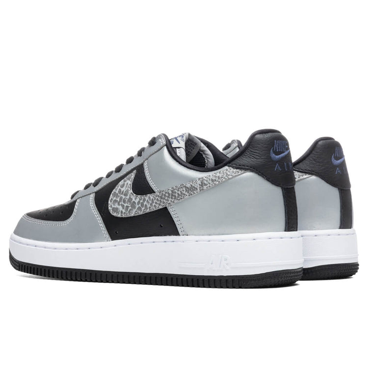 Air Force 1 Low B "Silver Snake" - Black/Silver – Feature