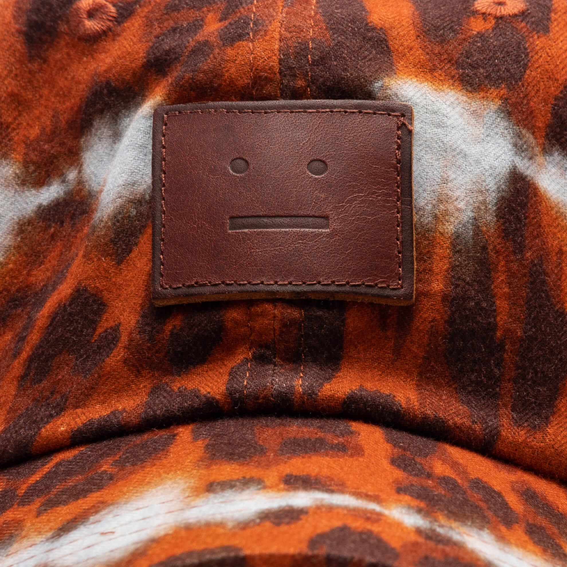 Cotton Baseball Cap - Rust Red/Brown – Feature