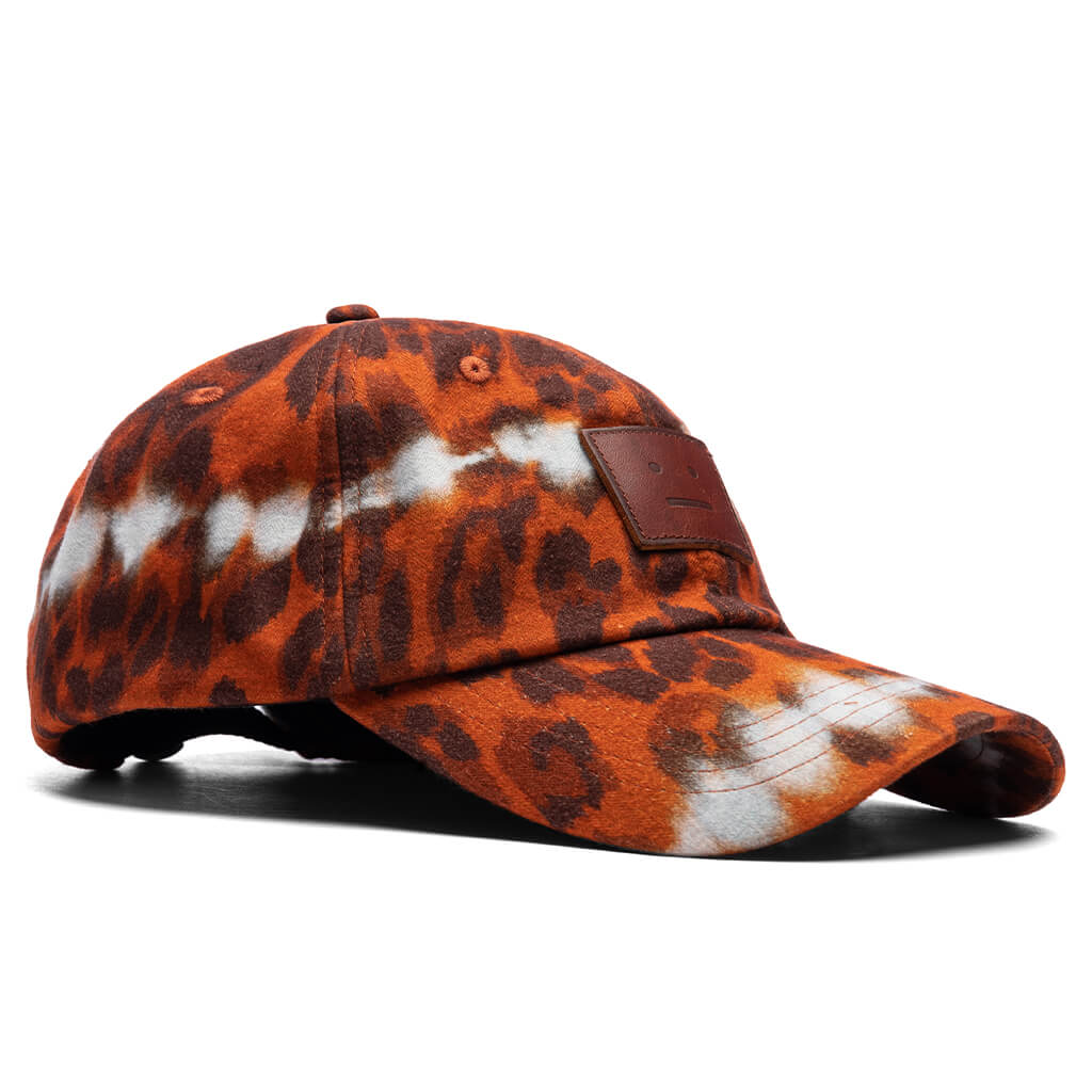 Cotton Baseball Cap - Rust Red/Brown – Feature