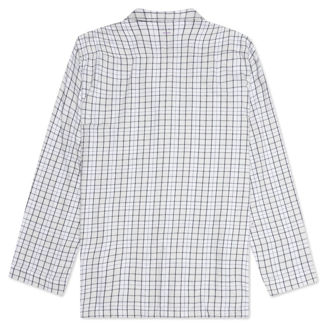 Flannel Shirt - White/Black – Feature