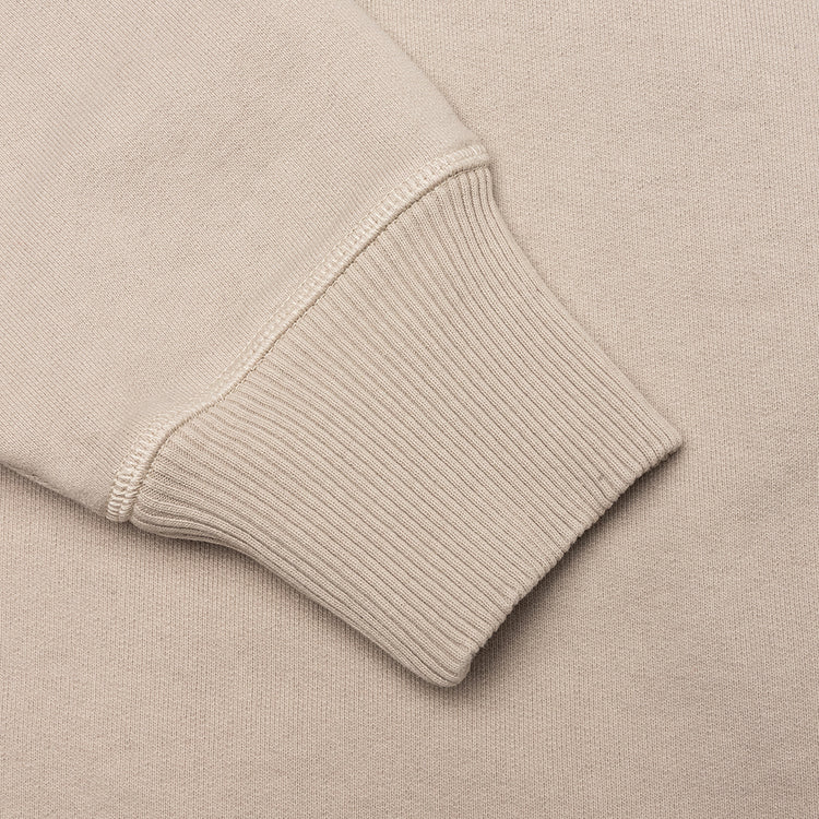Stamp Logo Sweater - Oyster Grey – Feature