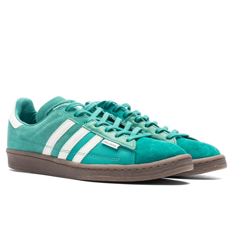 Original x Darryl Brown Campus 80 - Active Green/Off White/Gum – Feature