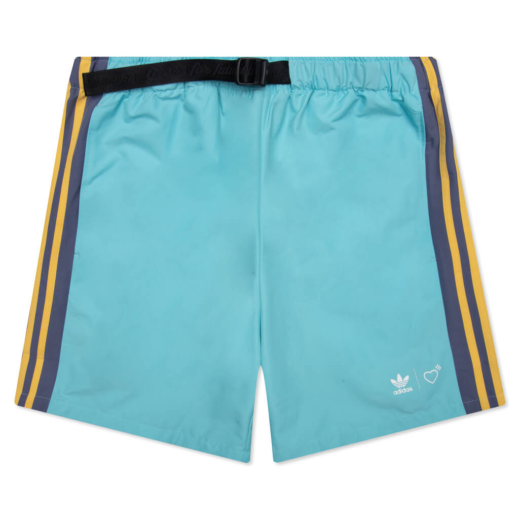 Adidas Originals x Wind Shorts - Light Aqua – Feature