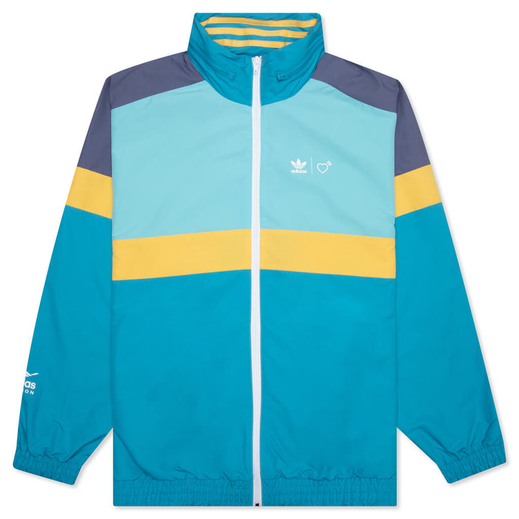 Adidas Originals x Windbreaker - Light Aqua – Feature