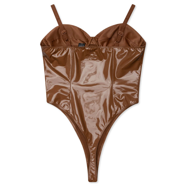 Adidas Originals x Ivy Park Latex Bodysuit - Wild Brown – Feature