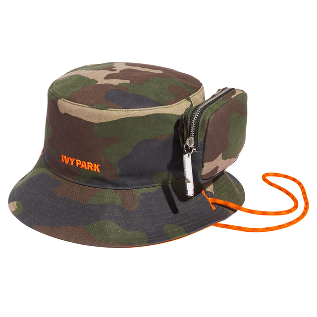 Adidas x Ivy Park Rev Bucket - Wild Pine/Focus Orange – Feature