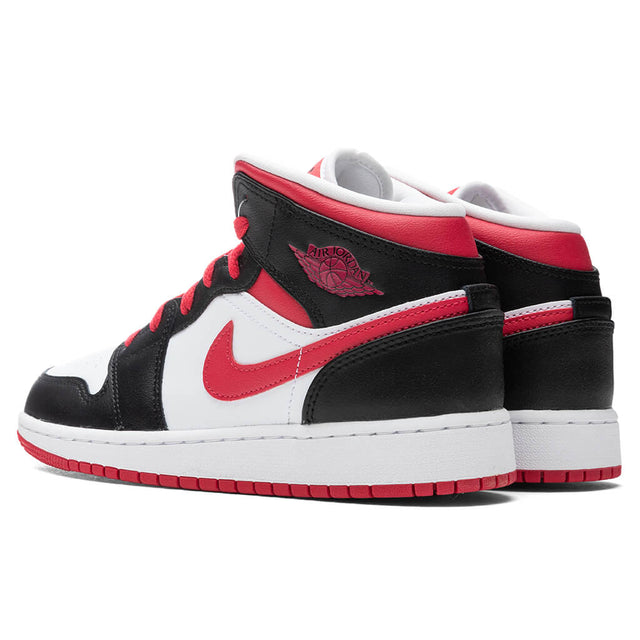 Air Jordan 1 Mid (GS) - Black/Very Berry – Feature