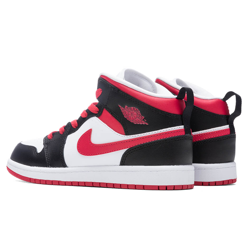 Air Jordan 1 Mid (PS) - Black/Very Berry – Feature