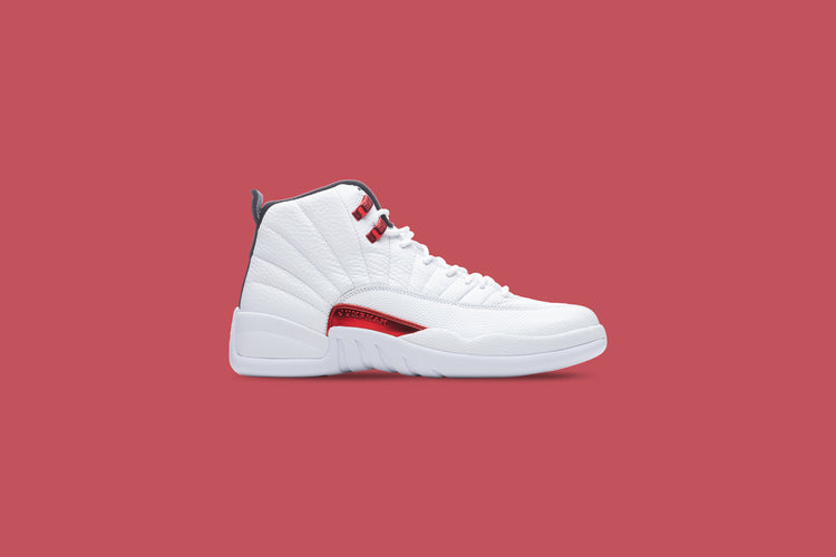 Air Jordan 12 Retro (GS) "Twist" - White/University Red – Feature