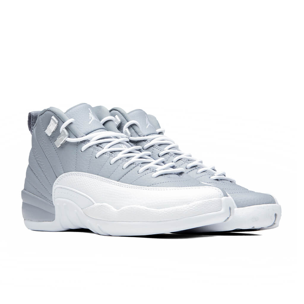Air Jordan 12 Retro (GS) - Stealth/White/Cool Grey – Feature