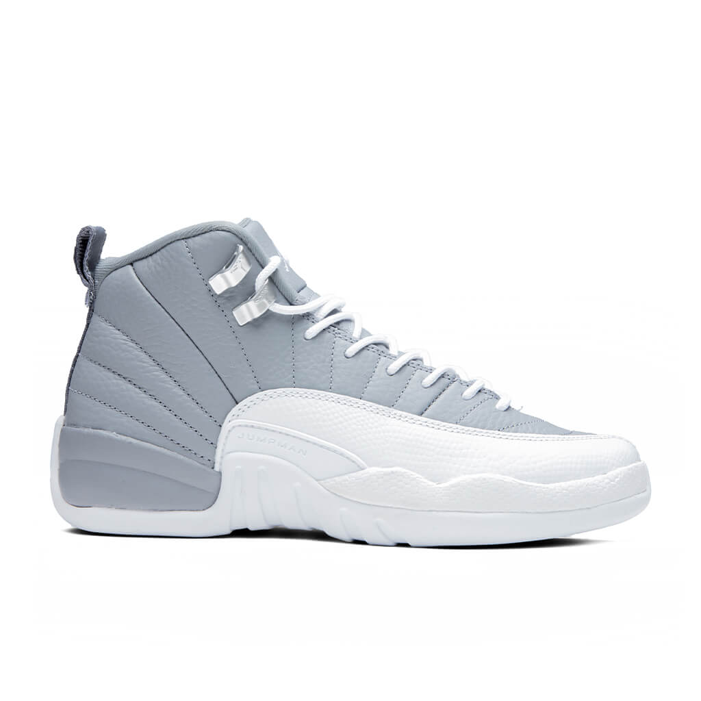 Air Jordan 12 Retro (GS) - Stealth/White/Cool Grey – Feature