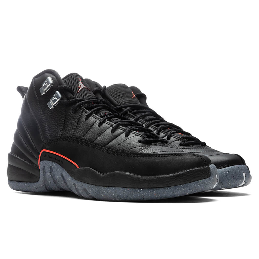 Air Jordan 12 Retro 'Utility' (GS) - Black/Bright Crimson – Feature