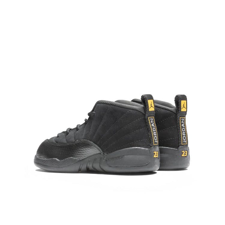 Air Jordan 12 Retro Black Taxi (TD) - Black/Taxi – Feature