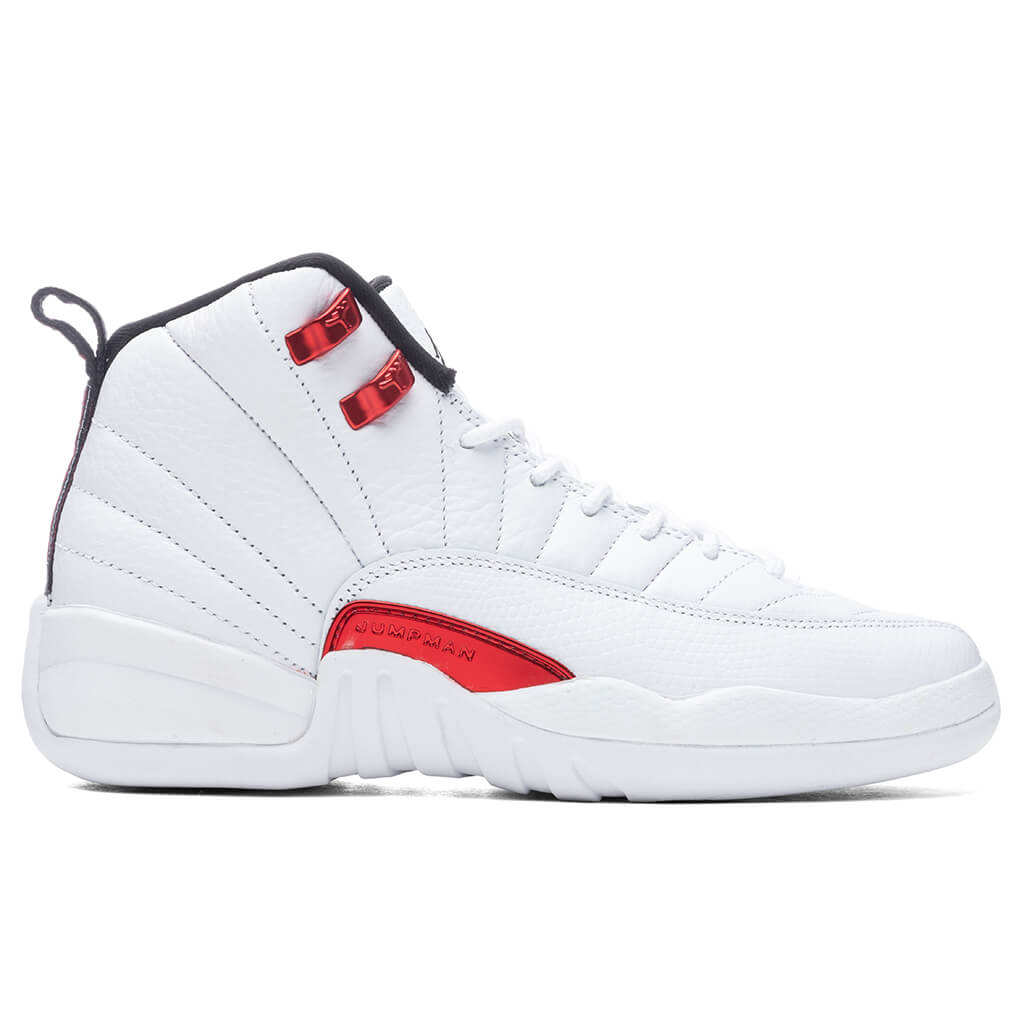 Air Jordan 12 Retro (GS) "Twist" - White/University Red – Feature