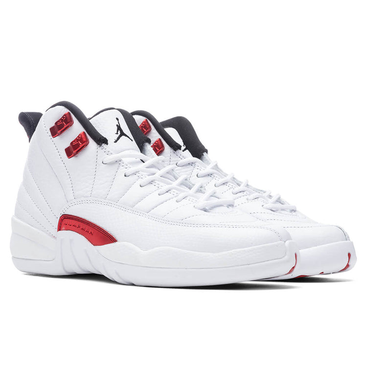Air Jordan 12 Retro (GS) "Twist" - White/University Red – Feature