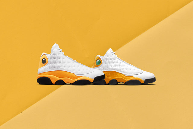 Air Jordan 13 Retro "Del Sol" (GS) - White/University Red/Del Sol/Blac ...
