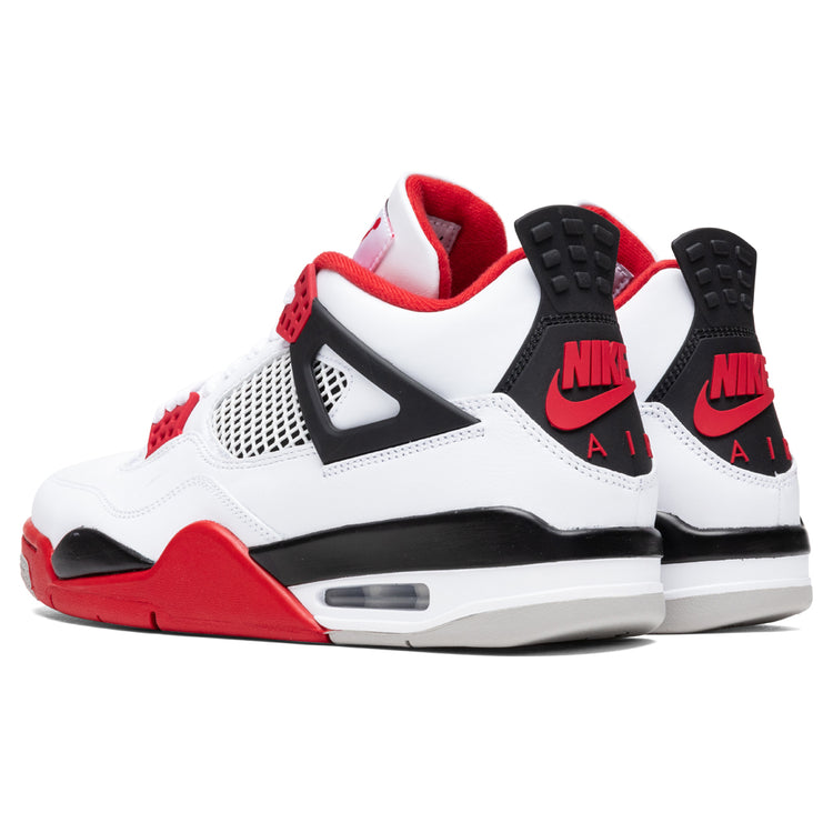 Air Jordan 4 Retro "Fire Red" - White/Black – Feature