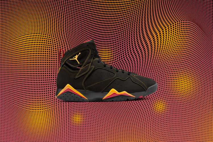 Air Jordan 7 Retro 'Citrus' - Black/Citrus/Varsity Red – Feature