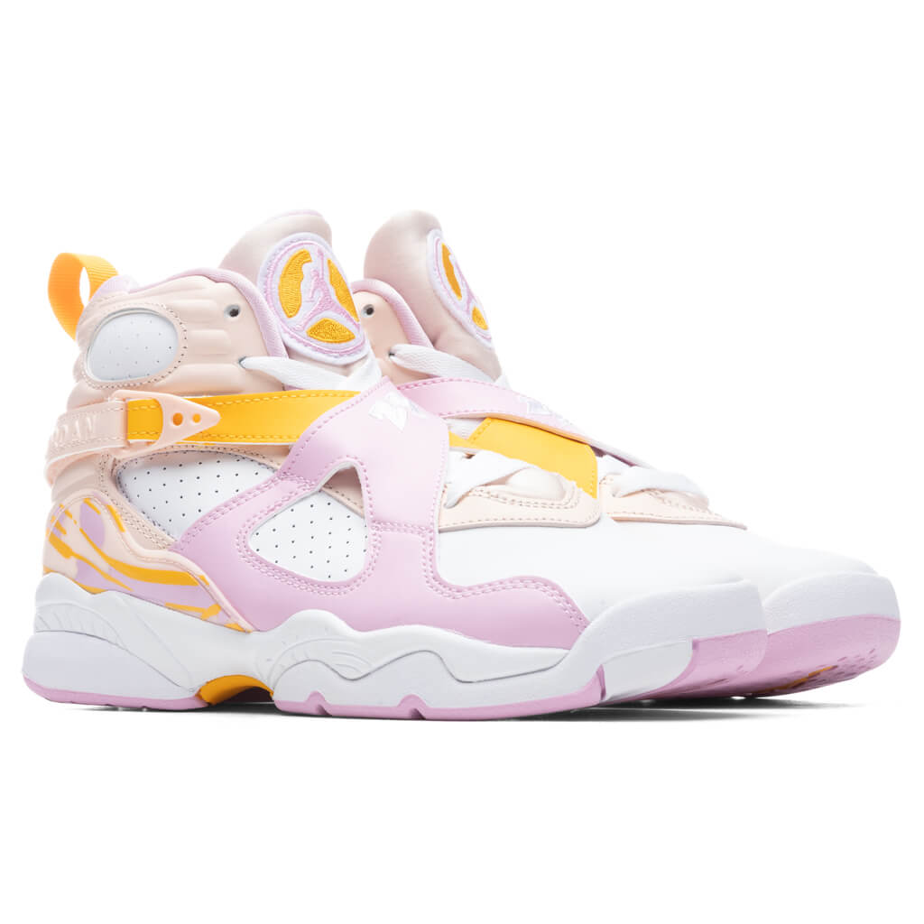 Air Jordan 8 Retro (GS) - Orange Pearl/Light Arctic Pink – Feature