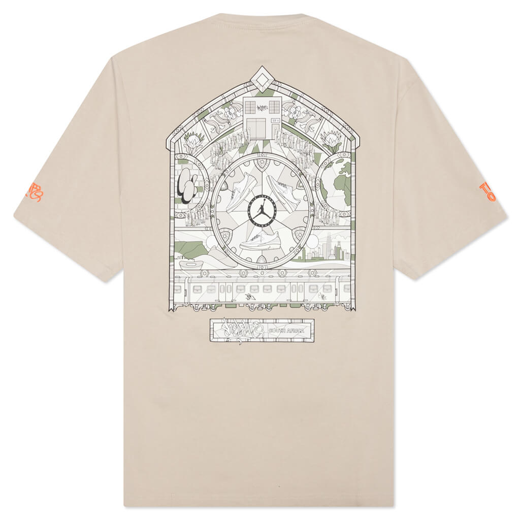 Air Jordan x Shelflife T-Shirt - Rattan/Total Orange – Feature